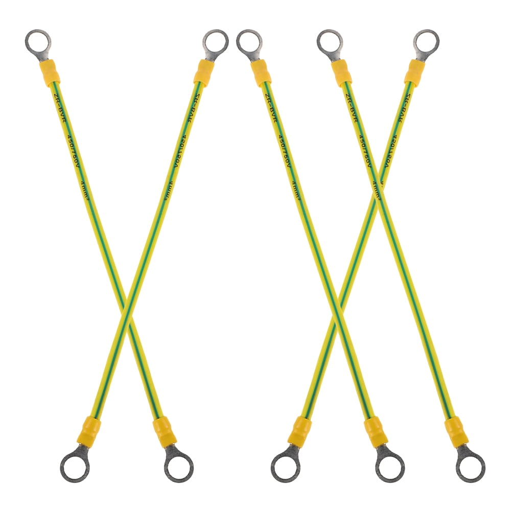 5 Pcs Grounding Strap Car Wire Four-jaw Square Spikes Shoe Studs Crafts ...