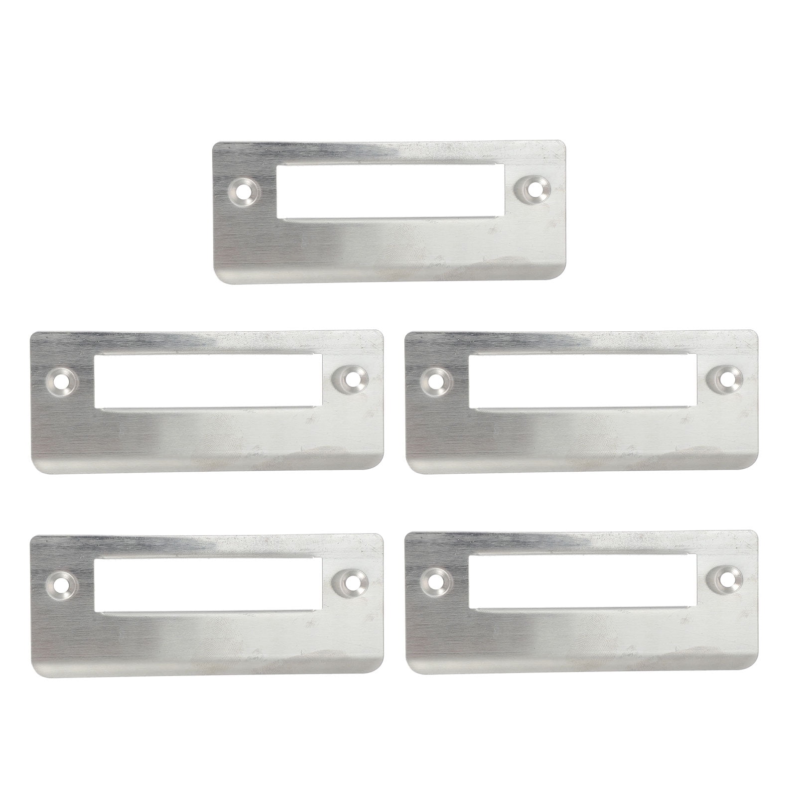 5 Pcs Metal Door Lock Reinforcement Plates Security Latch Guards ...