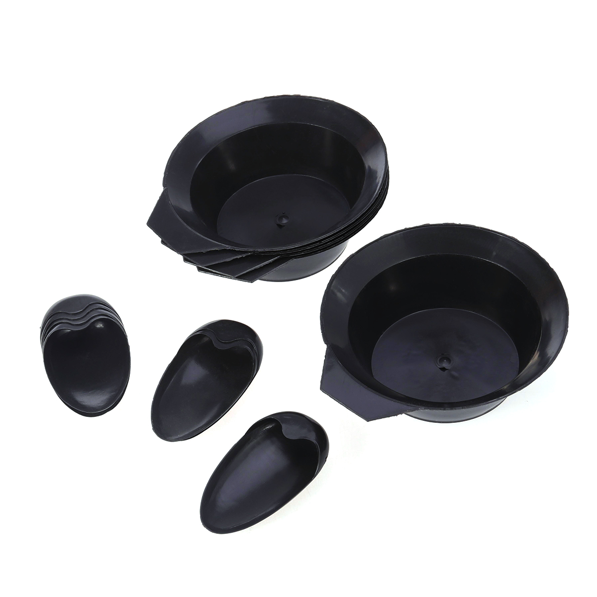 5 Pcs Hair Dye Glass Plates Coloring Bleaching Dropshipping - Walmart.com