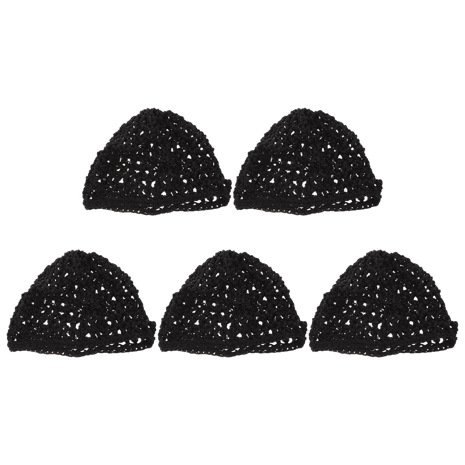 5 Pcs Hair Net Ornament for Sleeping Thick Short Women Hairnet Braided ...