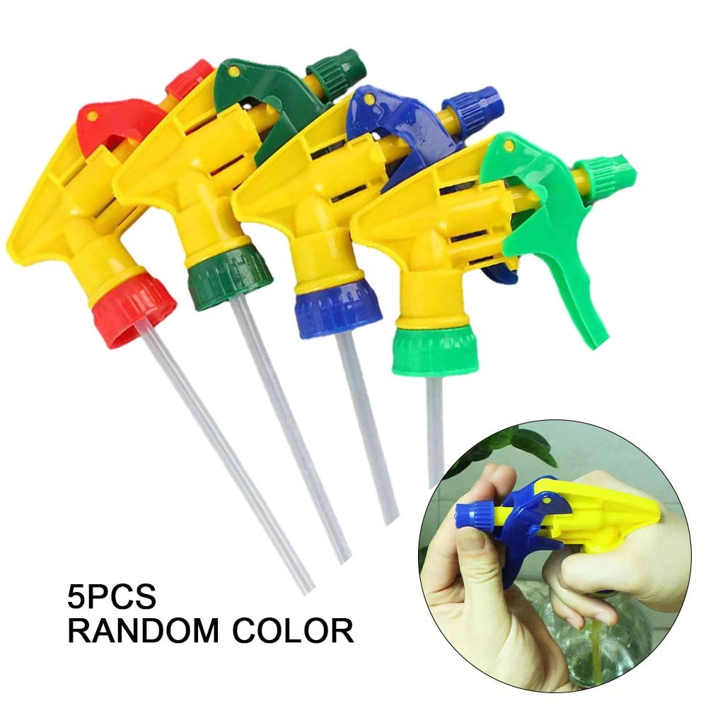 5 Pcs Heavy Duty Resistant Trigger Sprayer Spray Bottle Nozzle Heads ...
