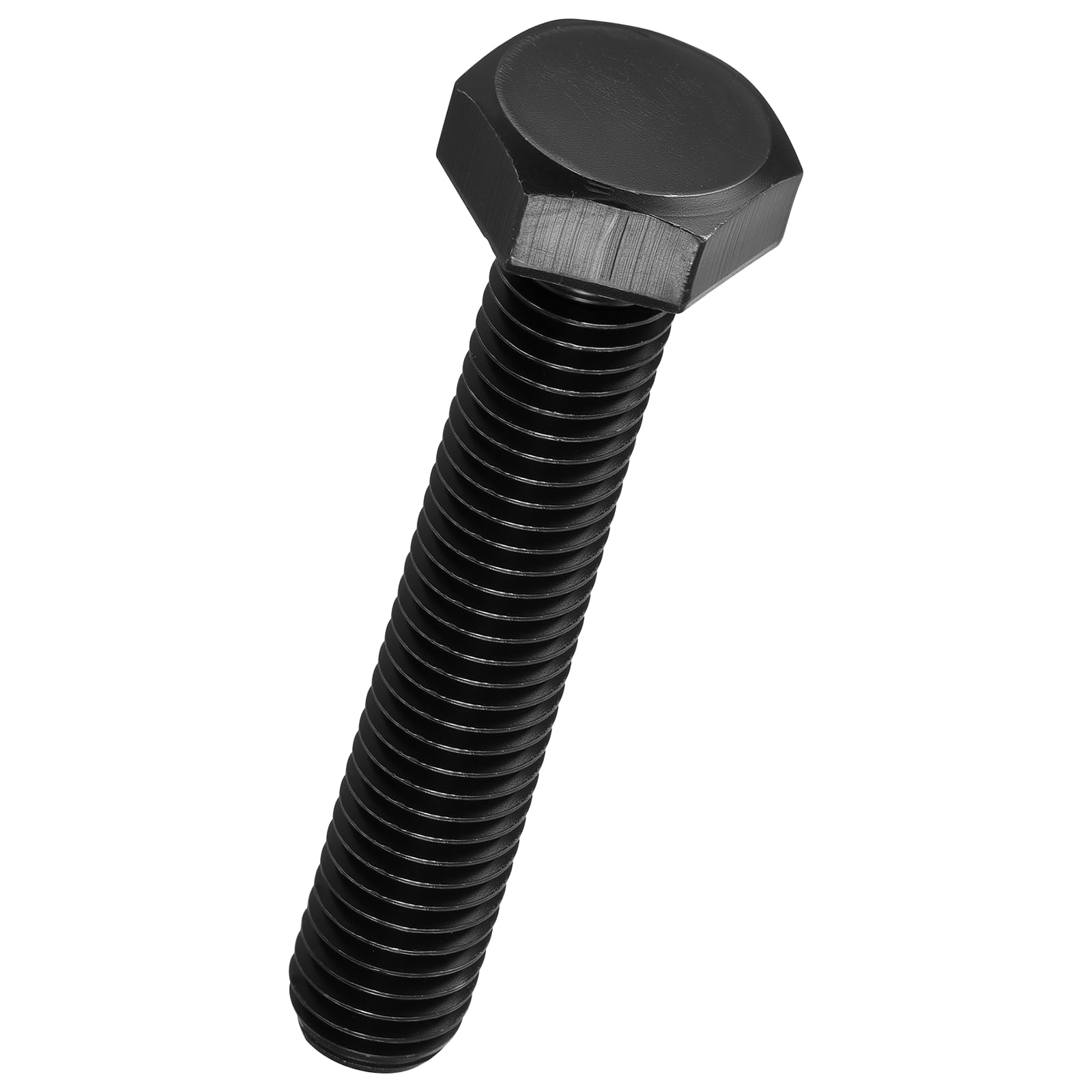 5 Pcs Hex Head Screws Bolts - [3/8"-16x2"] Carbon Steel Hex Bolt Fully ...