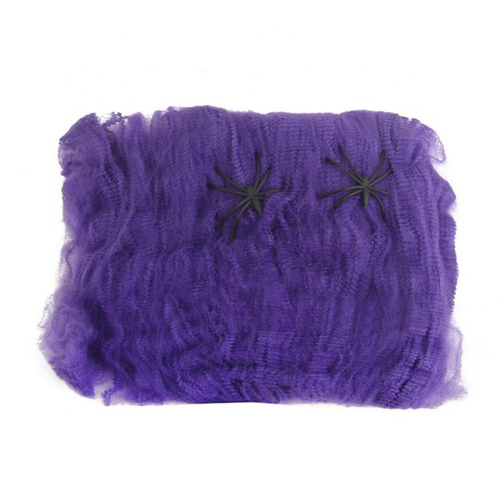 5 Pcs Holiday Halloween Neon Webs, Neon Webbing,Neon Cobwebs & Neon ...