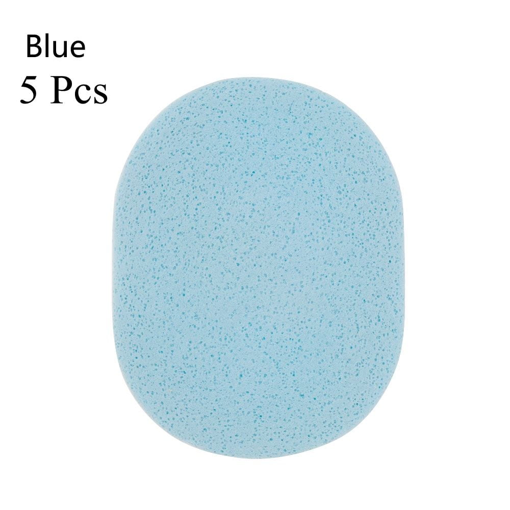 5 Pcs Hot Sale Skin Care Exfoliator Scrub Puff Facial Cleaner Body ...