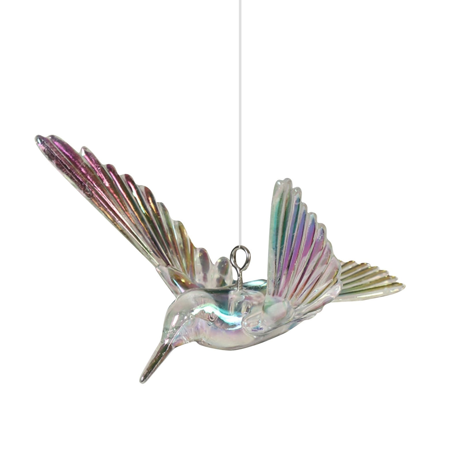 5 Pcs Hummingbird Hanging Ornaments Acrylic Crystal Hummingbird ...