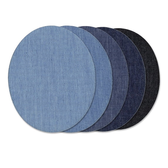 5 Pcs Iron On Patches, Irregular Fabric Repair Kit, Self-Adhesive ...