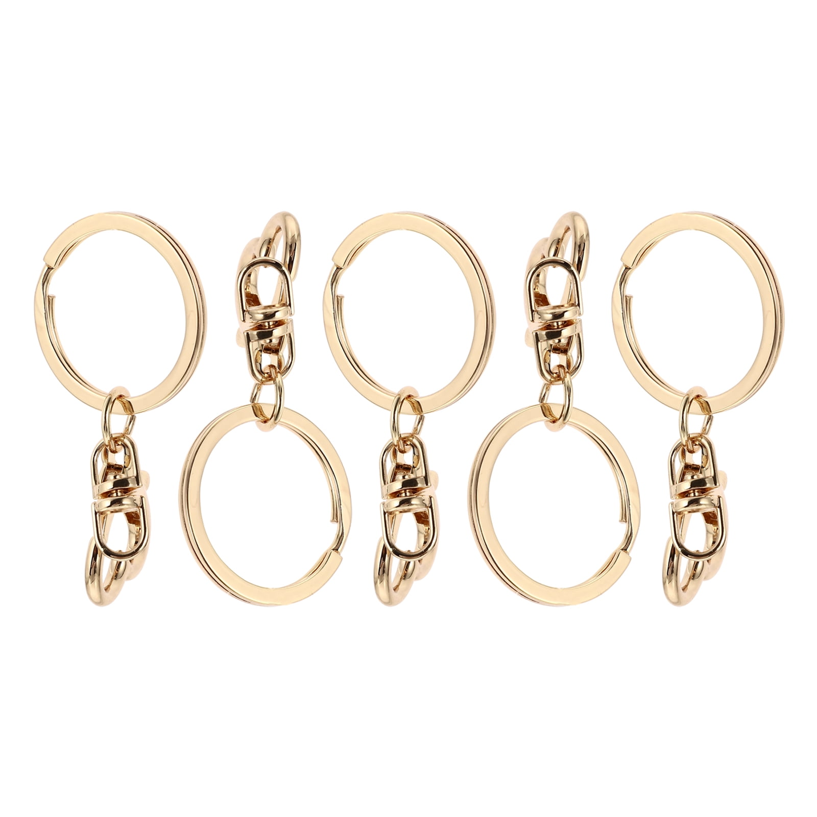 5 Pcs Key Fob Keychains for Kids Swivel Hooks Purses Unique ...