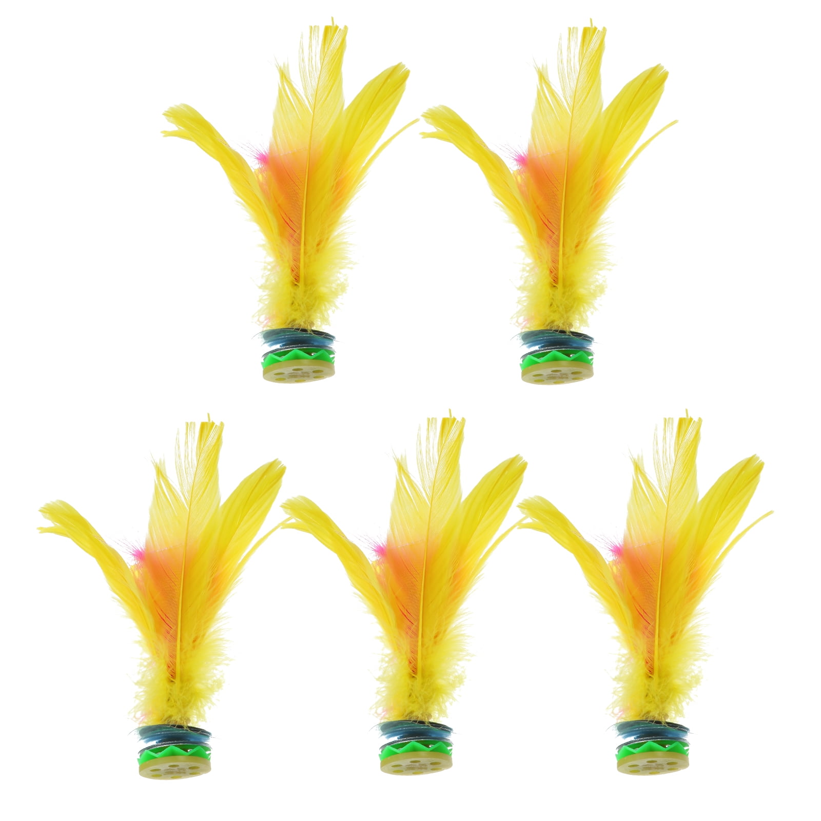 5 Pcs Key Shuttlecock Jianzi Kicking Toy Foot Exercise - Walmart.com