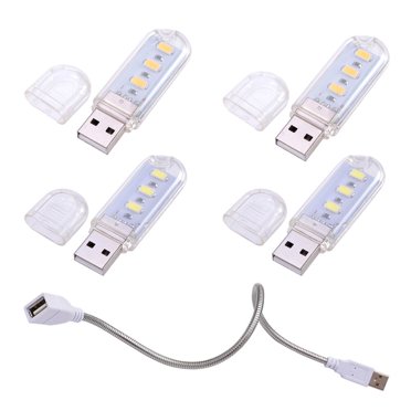 Flexible Led Touch Usb Light Ultra Bright 14Leds Portable Mini Usb Led Lamp for Laptop Notebook ...