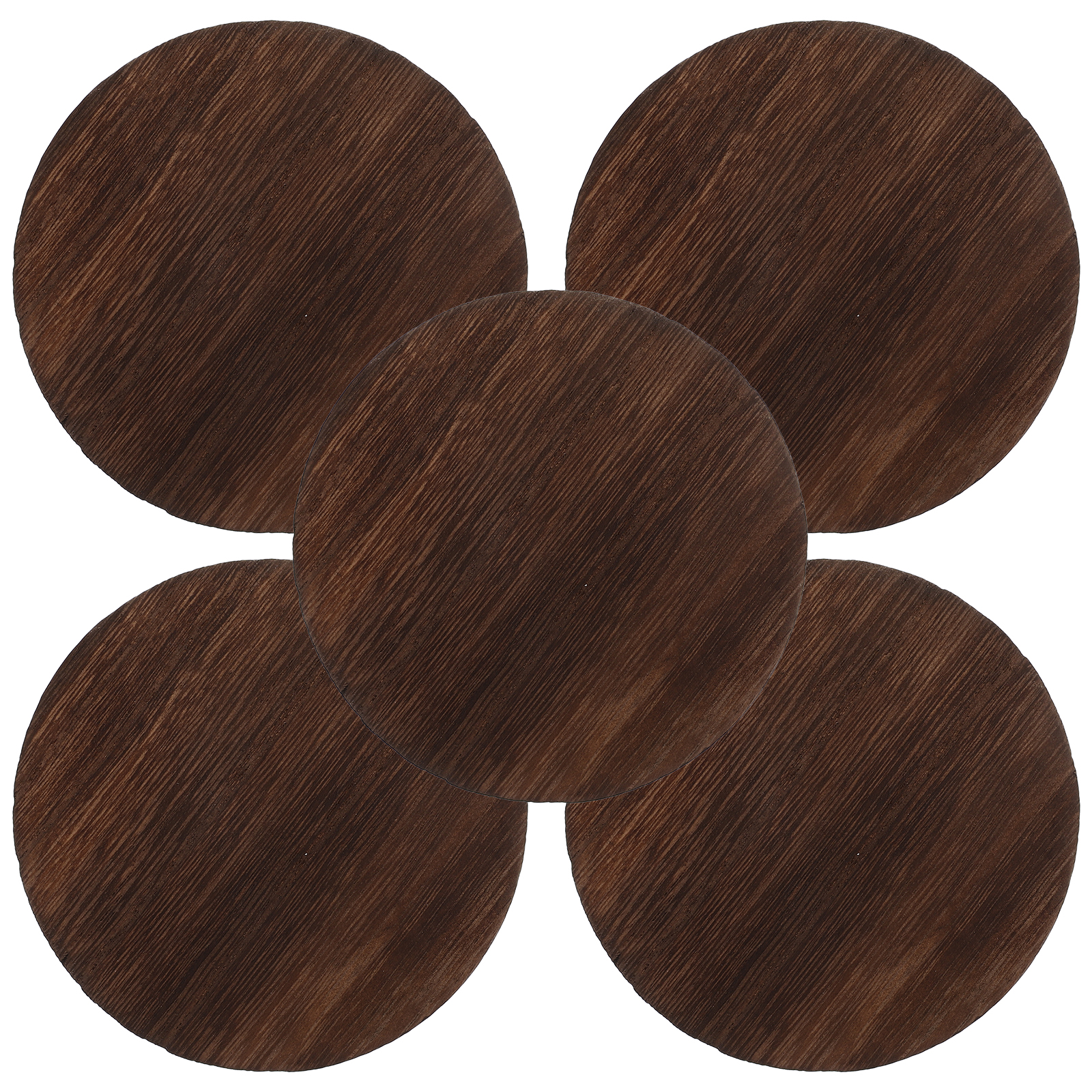 5 Pcs Large Craft Sticks Jumbo Carbonized Round Wood Chips - Walmart.com