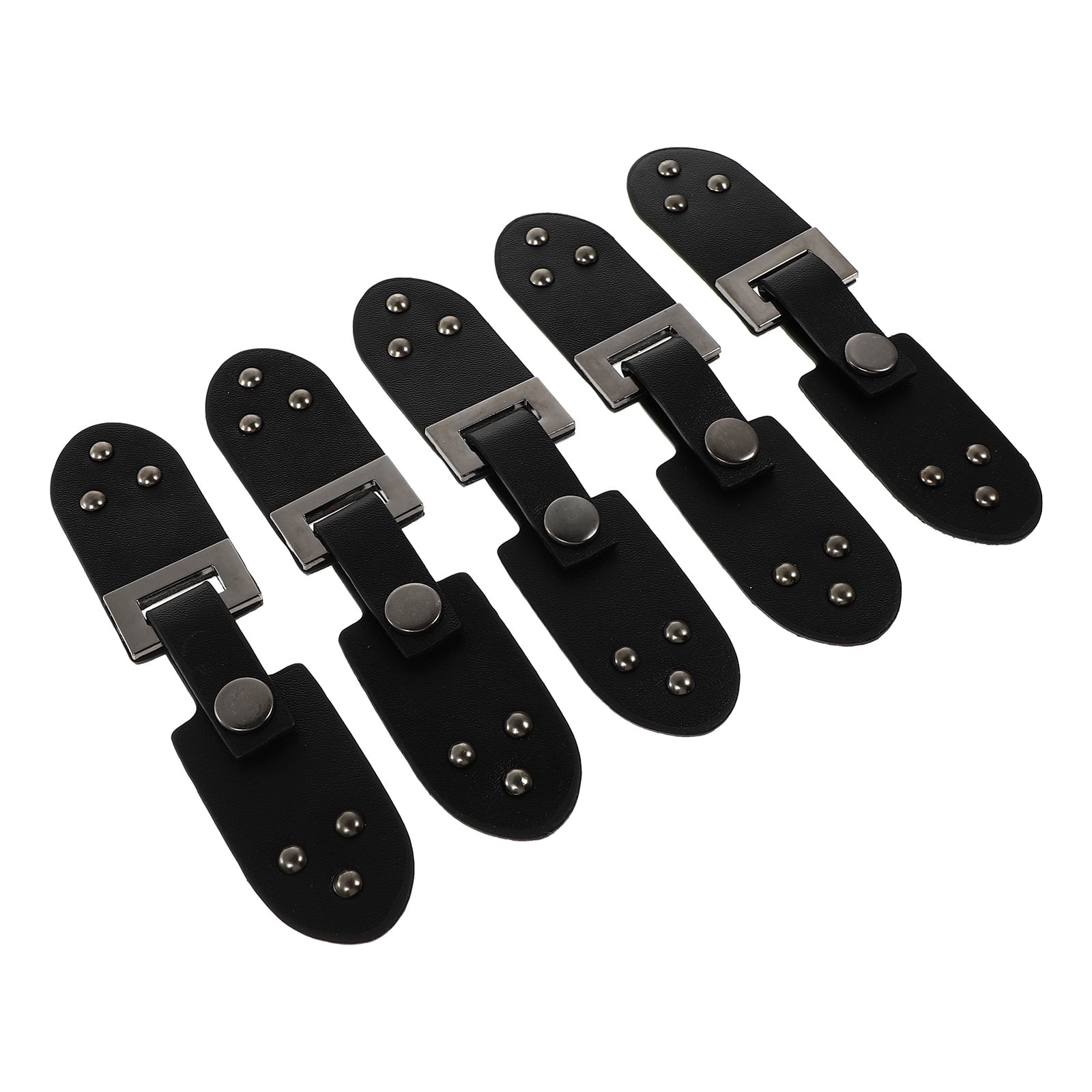 5 Pcs Leather Buckle Dress Clips Back Cinch Adjustable Buttons for ...