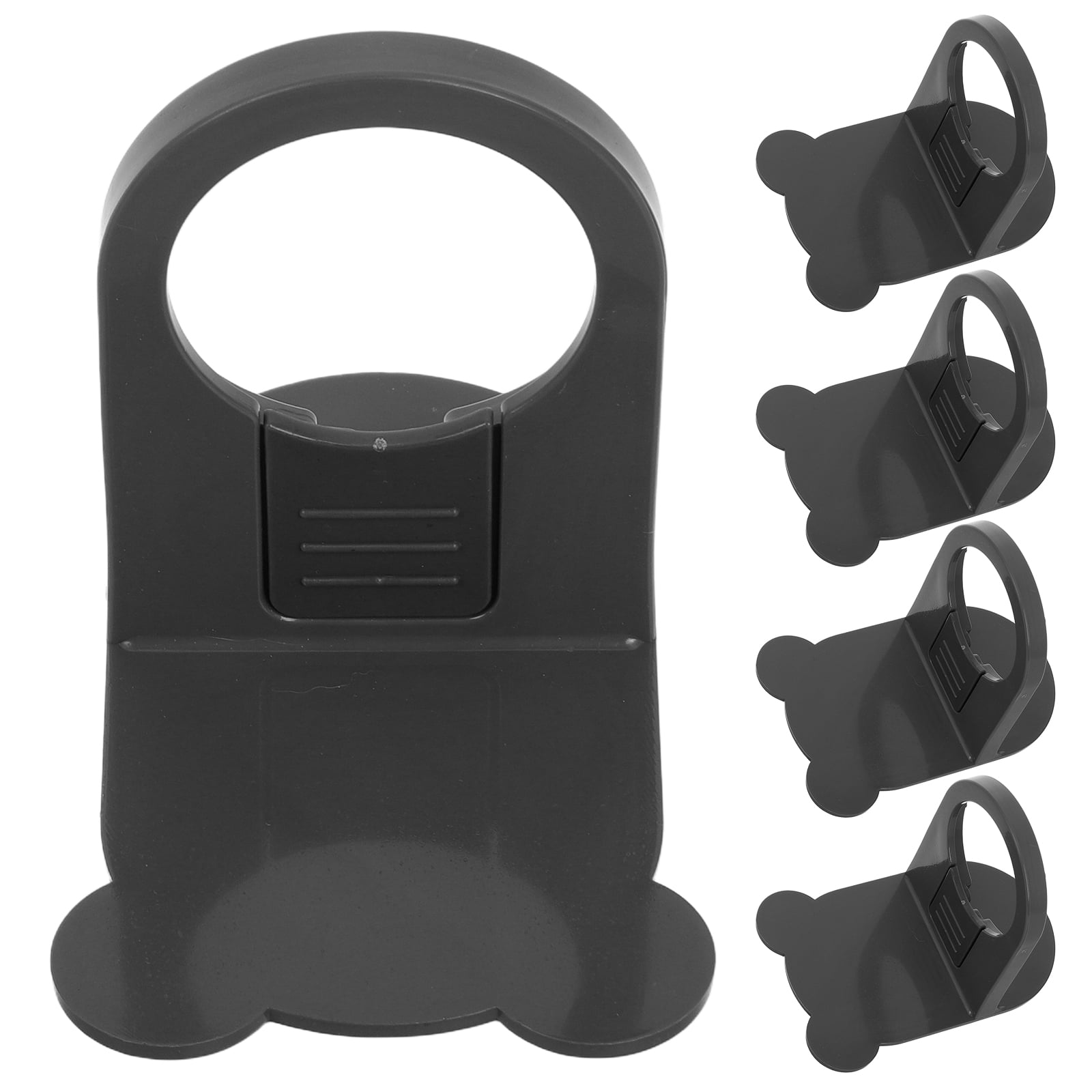 5 Pcs Lotion Holder Shower Gel Rack Fish Tank Decorations Cup Grey ...