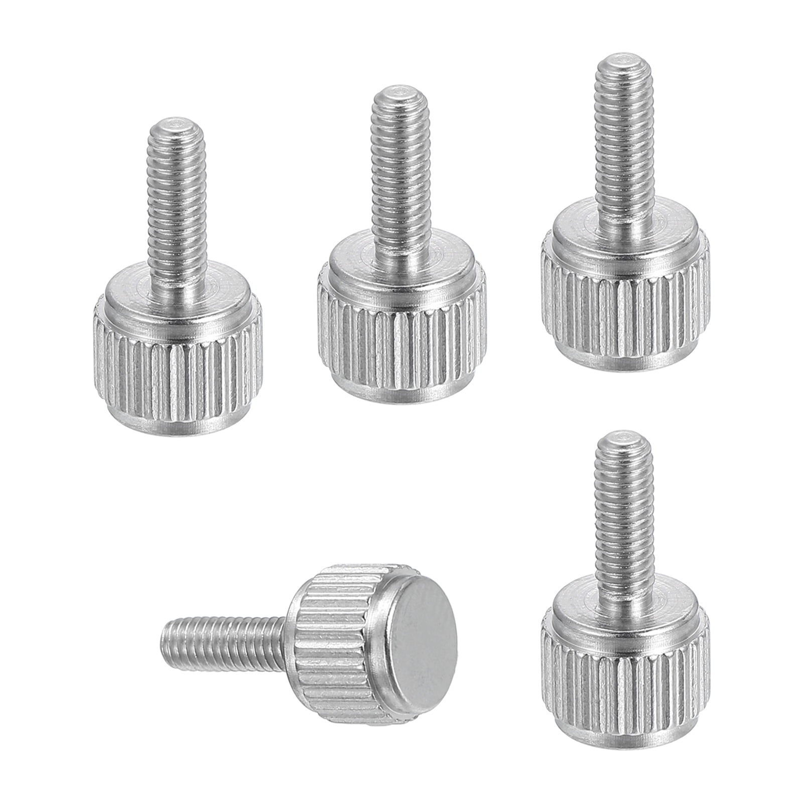 5 Pcs M2.5 x 8mm Knurled Thumb Screws, Vernier Calipers Locking Screws ...
