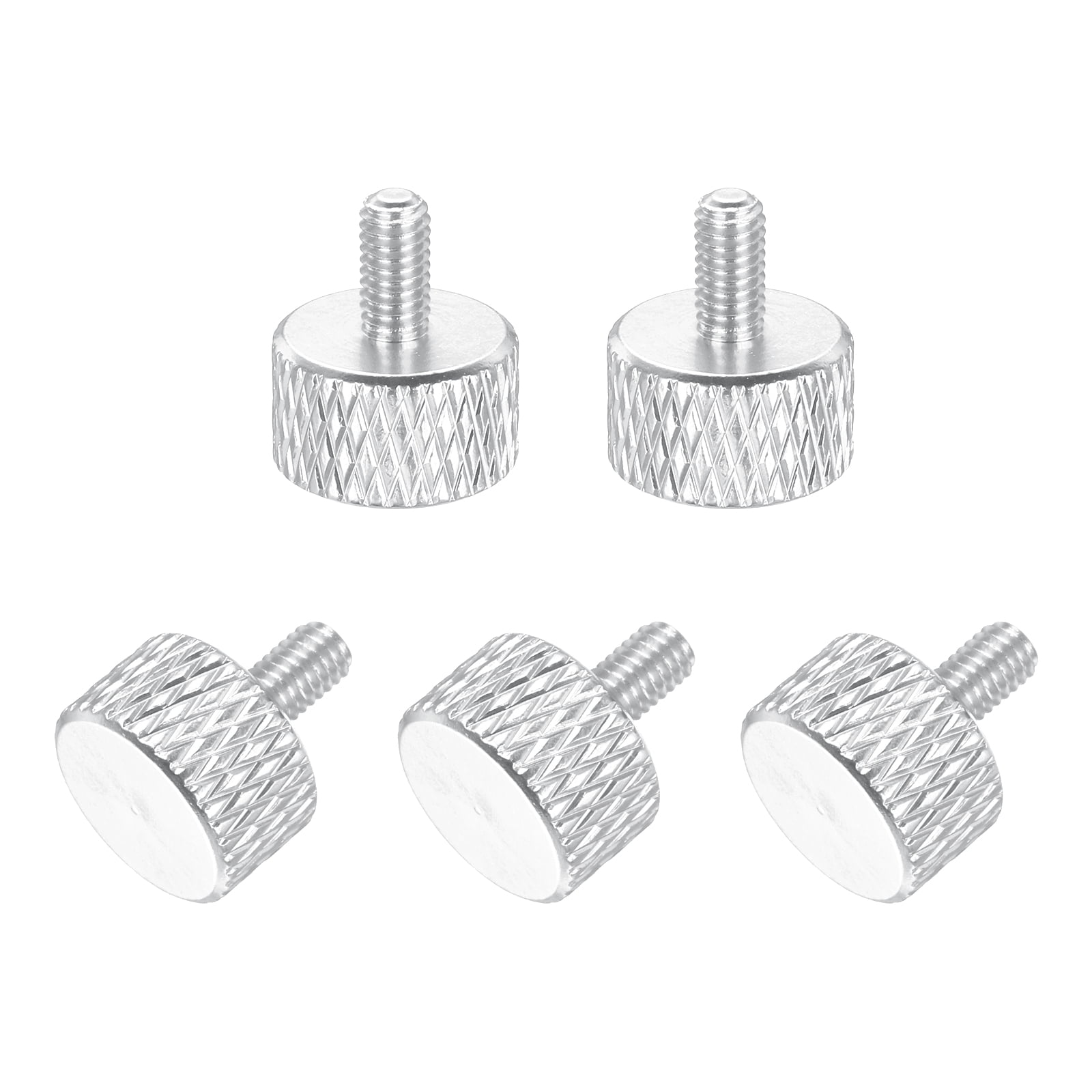 5 Pcs M3x6mm Flat Head Knurled Thumb Screws for Graphics Card, Green ...