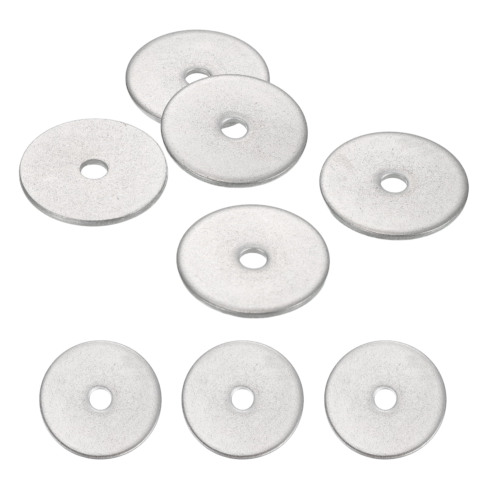 5 Pcs M4.4 304 Stainless Steel Flat Washers 4.4mm ID 25mm OD 1.5mm ...