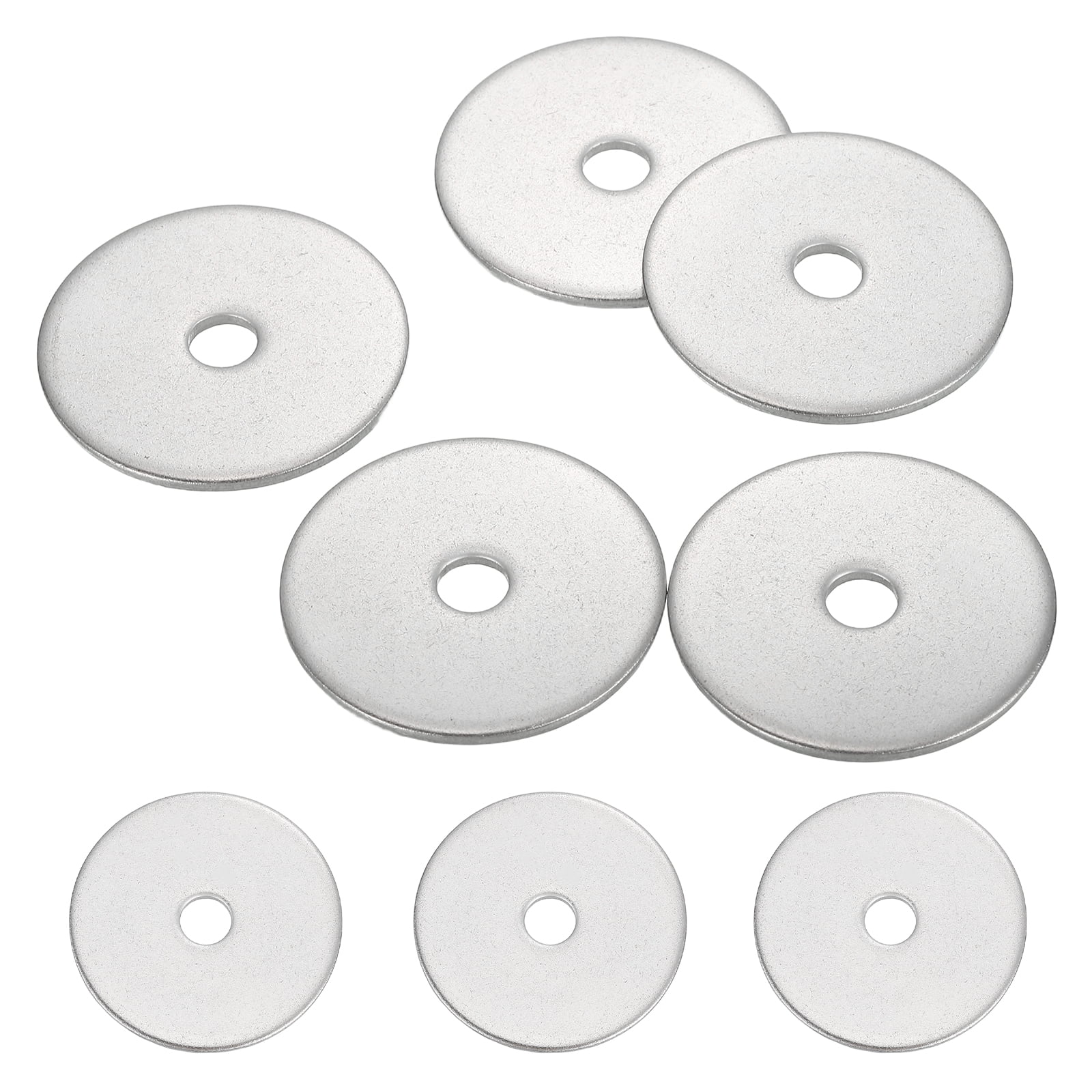 5 Pcs M6.5 304 Stainless Steel Flat Washers 6.5mm ID 35mm OD 2mm Thick ...