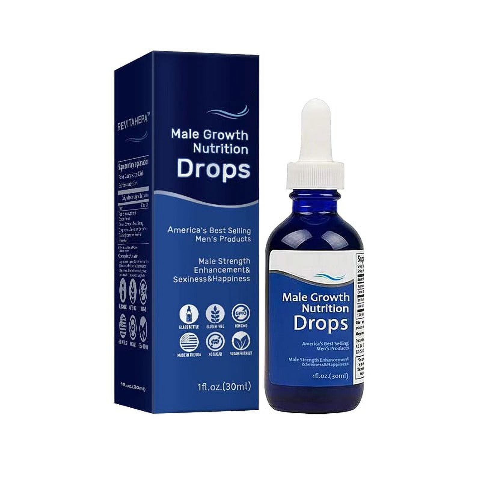 5 Pcs Male Wellness Drops 30ml - Super-Potent Solution for Enhanced ...