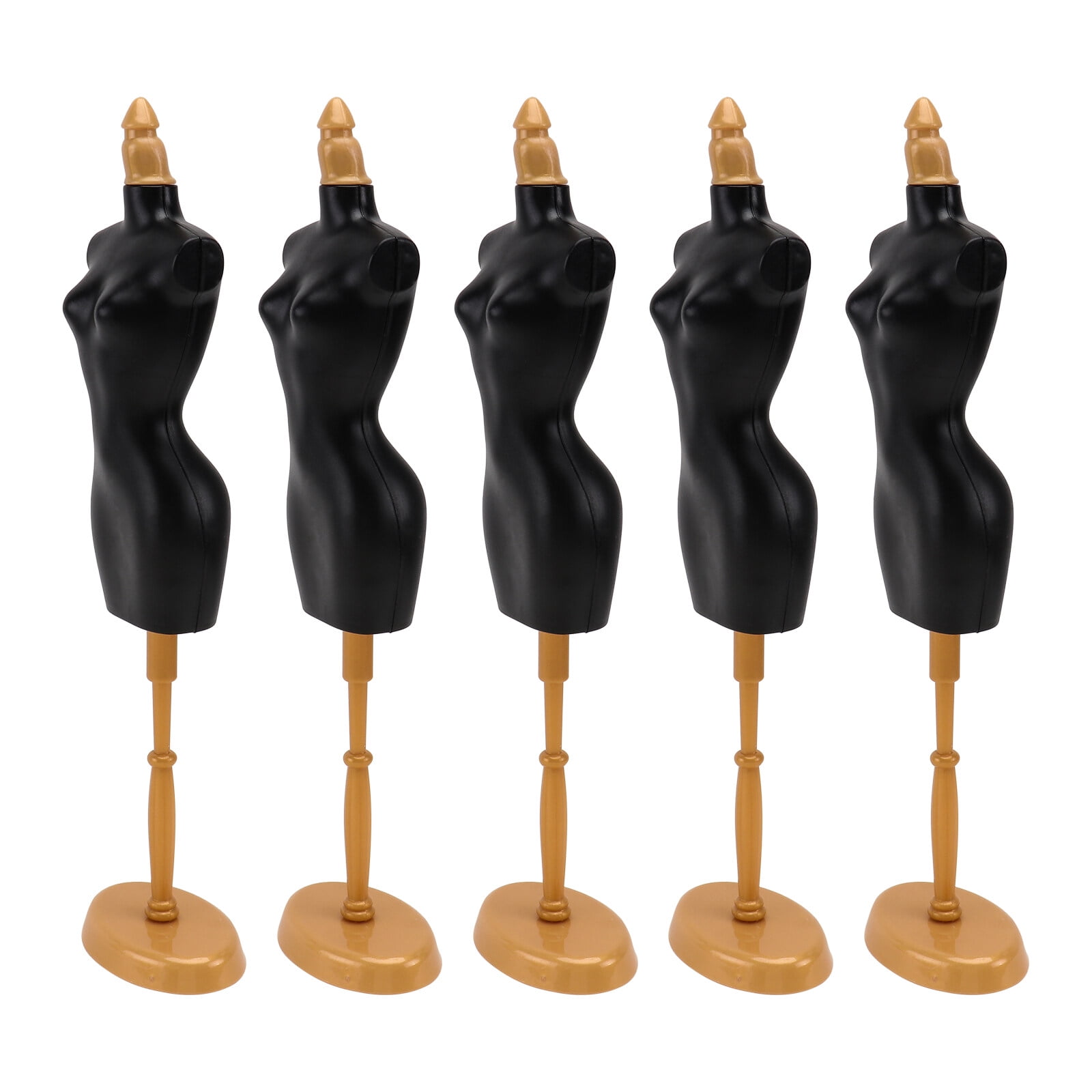 5 Pcs Mannequin for Clothes Display Model Stand Doll Dress Child ...
