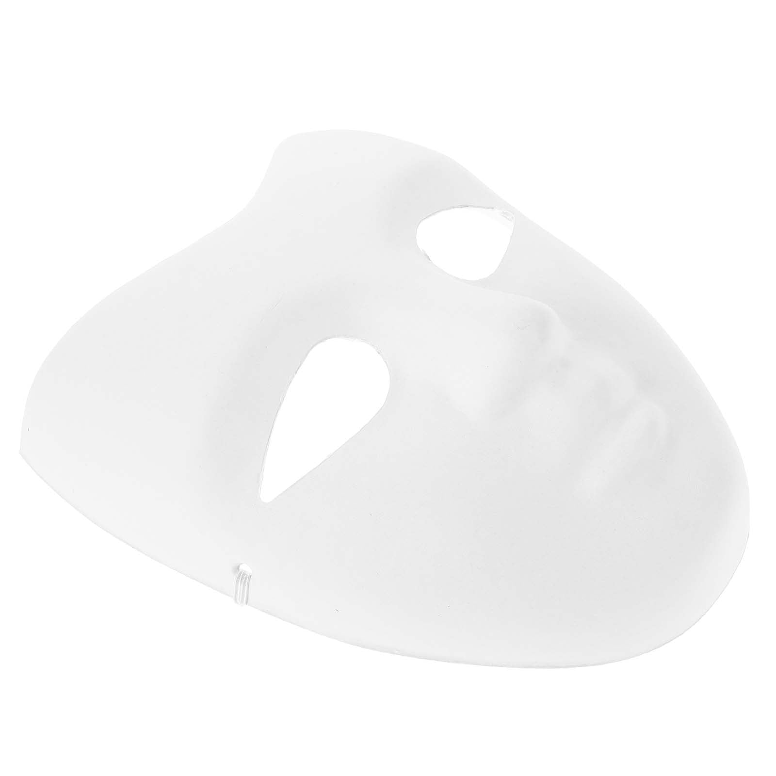 5 Pcs Masquerade Ladies Blank Paintable Mask Create Your Own DIY ...