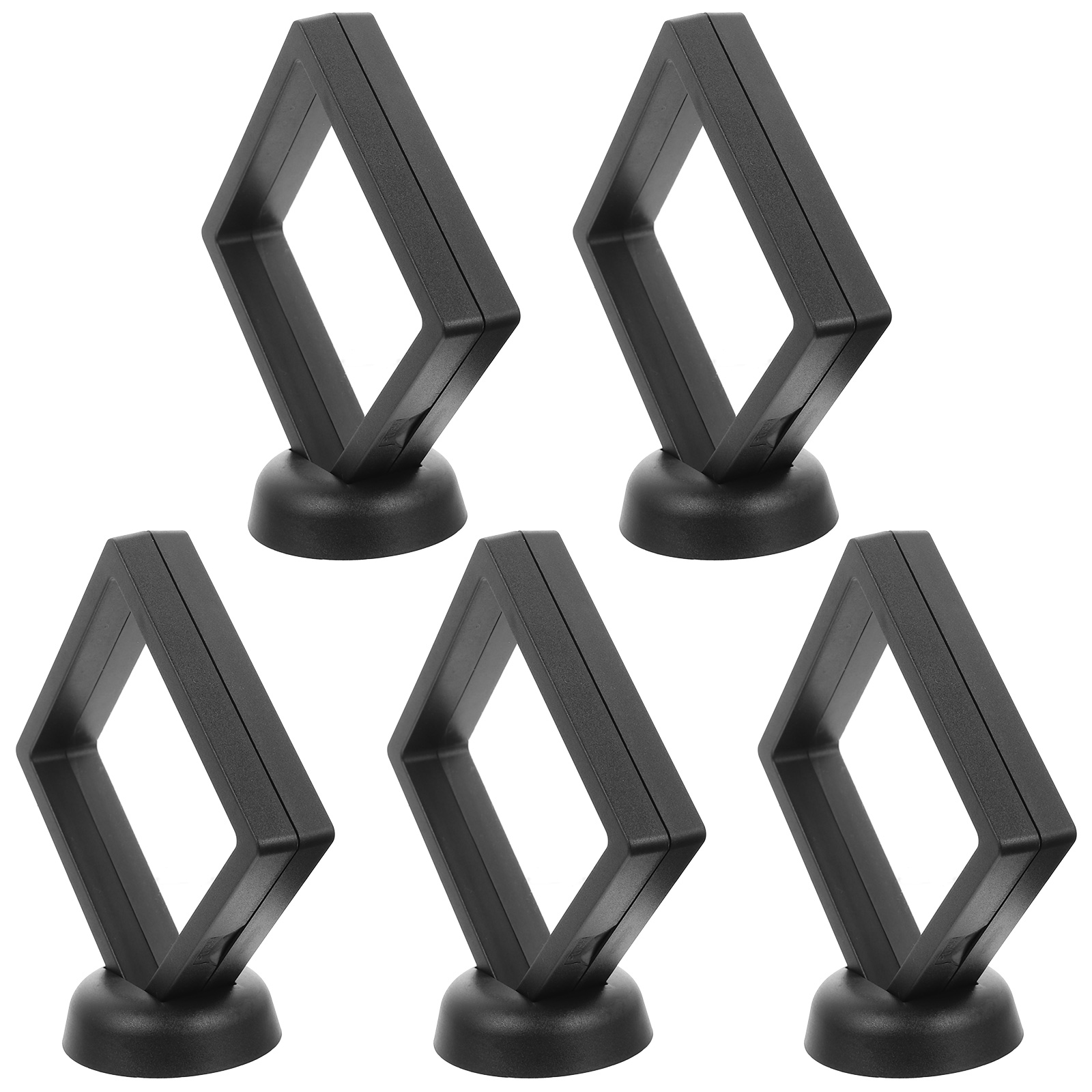5 Pcs Medal Hanger Display Pin Holders 9.00X9.00X2.00CM Black - Walmart.com