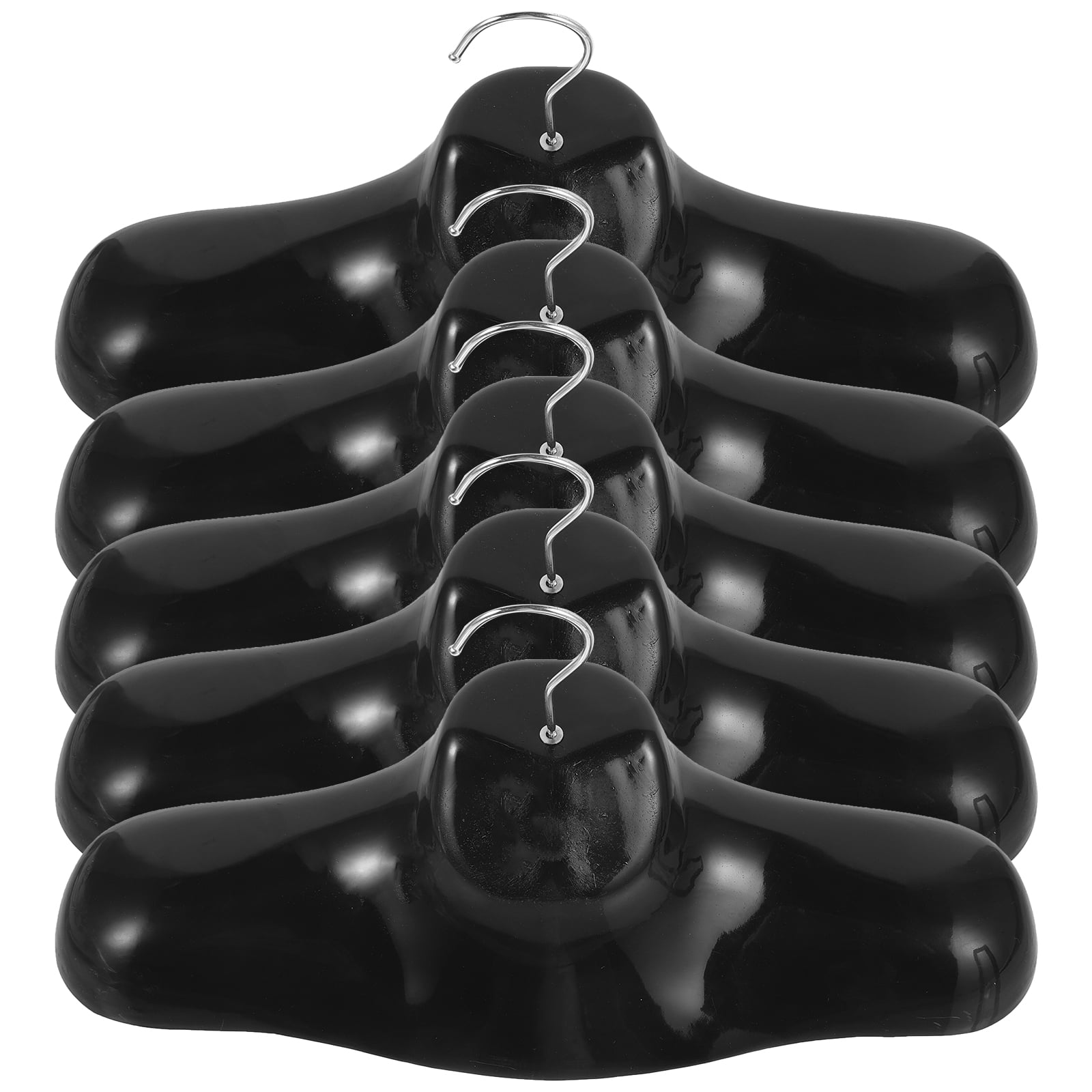 5 Pcs Men's Robe Scarf Shawl Hanger Shoulder Shape Clothing Display ...