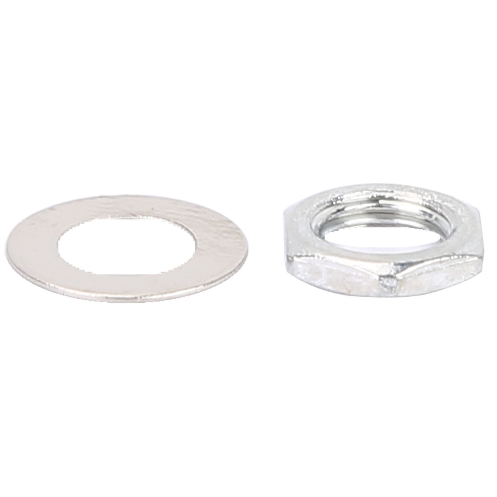 5 Pcs Metal Electric Guitar and Bass Jack Socket Replacement Nuts with ...