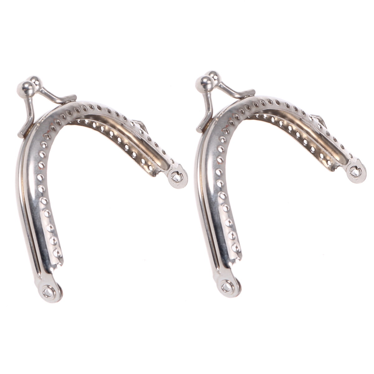 5 Pcs Metal Frame Arch Locks Purse Clips for Bag Making DIY Craft ...