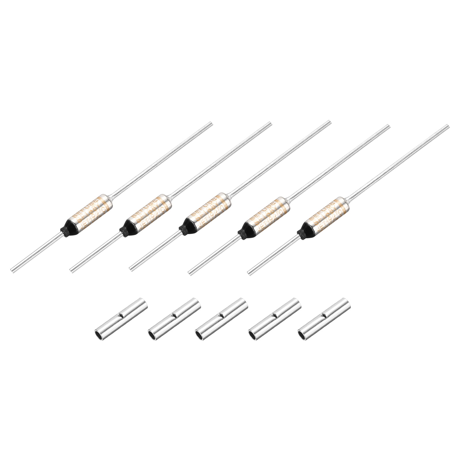 5 Pcs Metal Temperature Thermal Fuse SF188Y 192 °C 377.6 °F 15A 250V ...