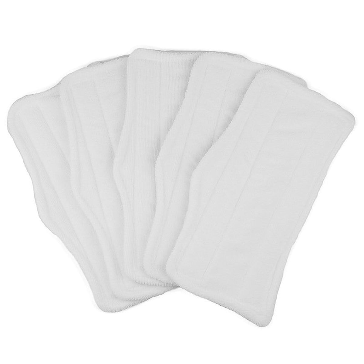 5 Pcs Microfiber Steam Mop Pads Replacement for Shark Steam & Spray Mop ...