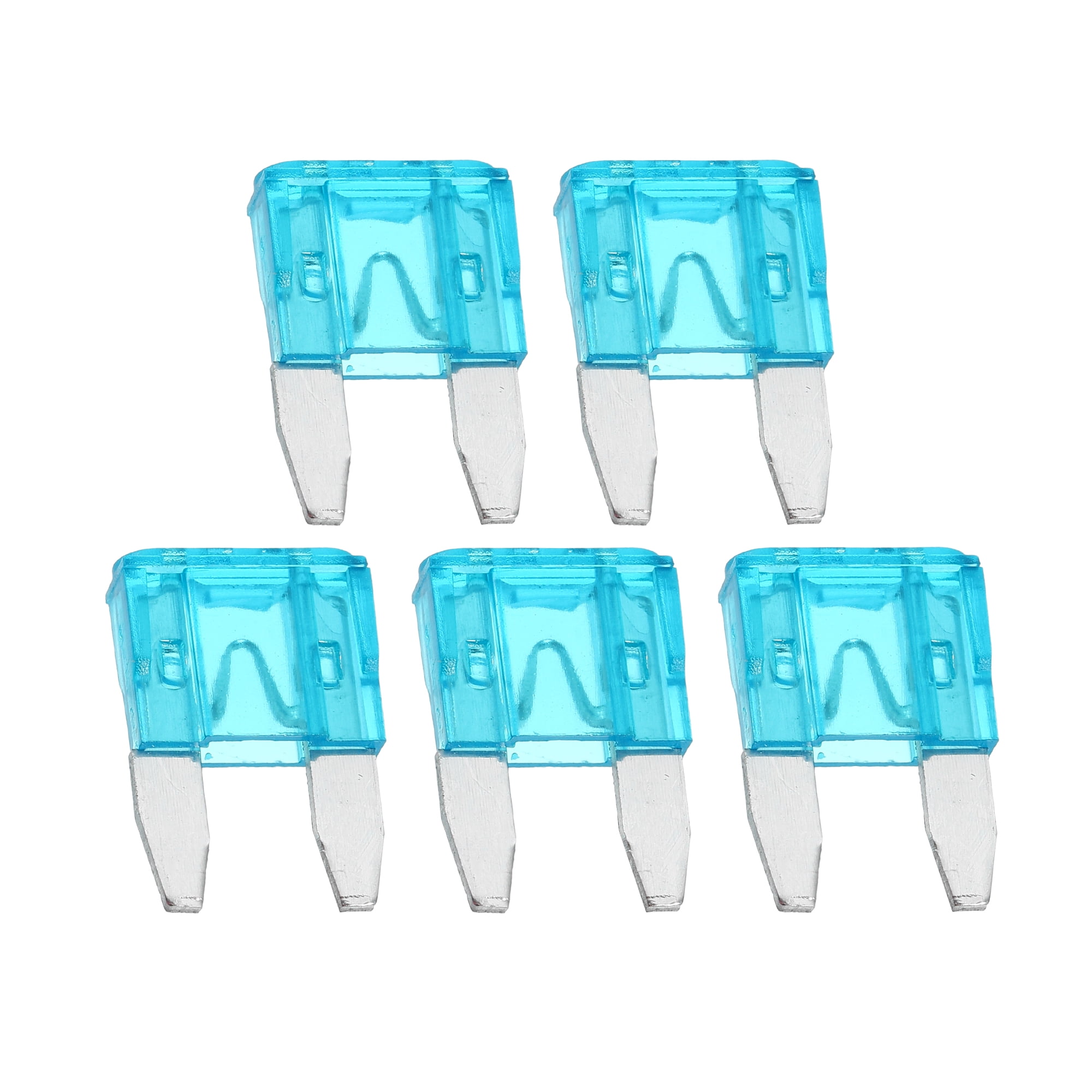 Unique Bargains 5 Pcs Mini 40AMP APM/ATM Universal Car Fuse Blade Style ...
