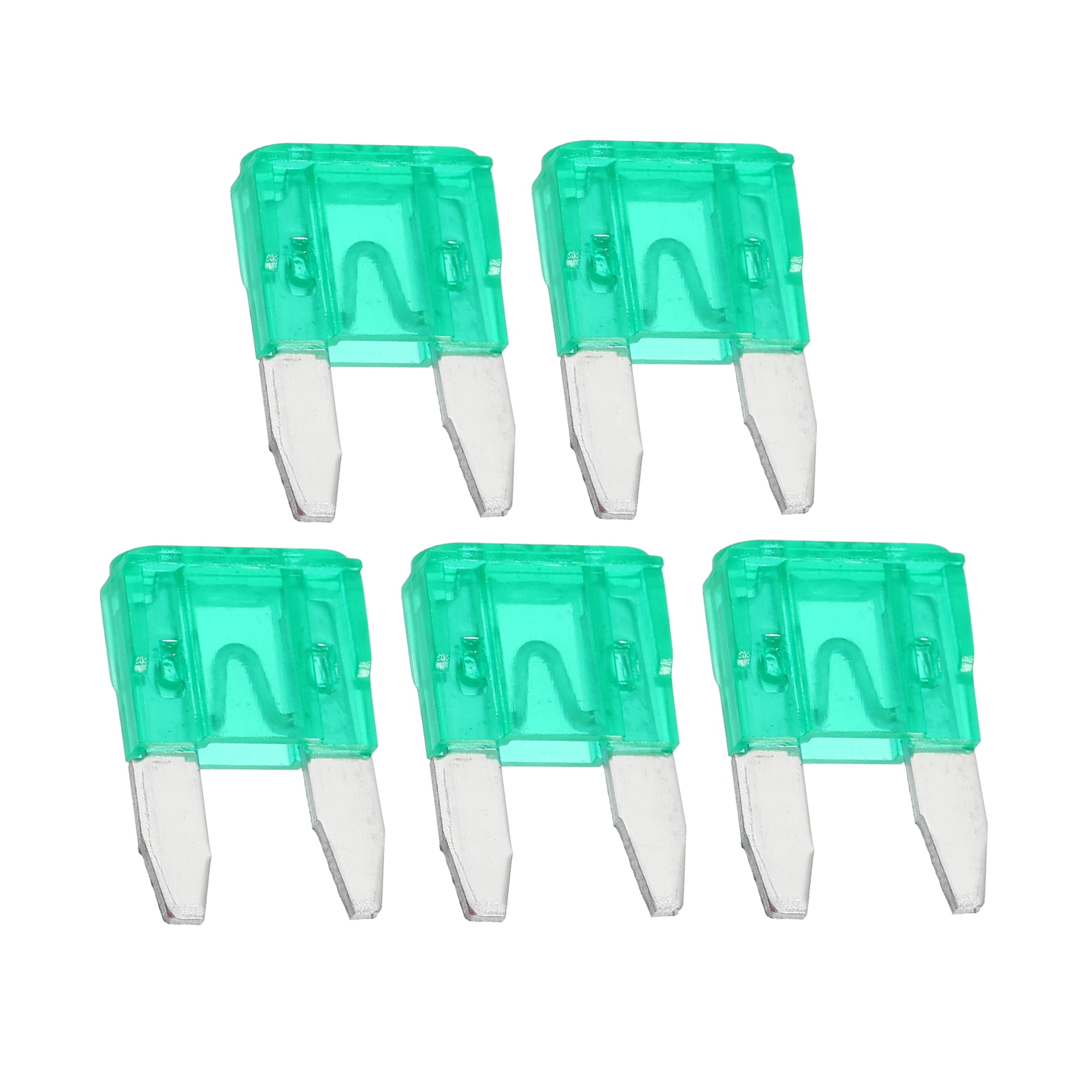 Unique Bargains 5 Pcs Mini 40AMP APM/ATM Universal Car Fuse Blade Style ...