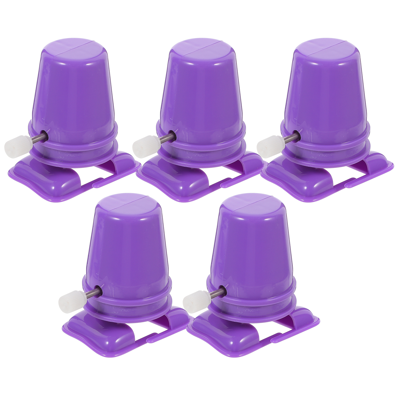 5 Pcs Mini Movement Toy Movements Robot Car Kit Desk Child Purple ...