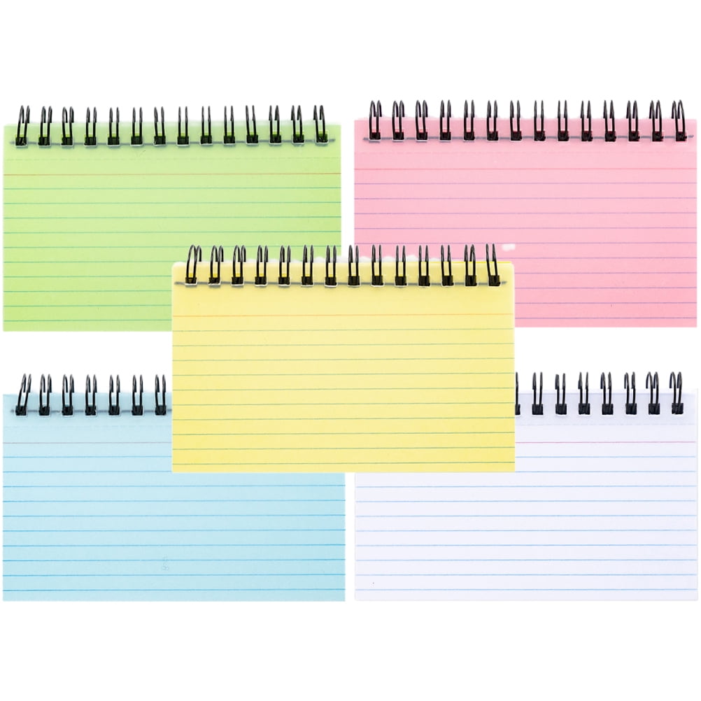 5 Pcs Mini Note Pads Coil Notebook Tear off Notepad Spiral Planner ...