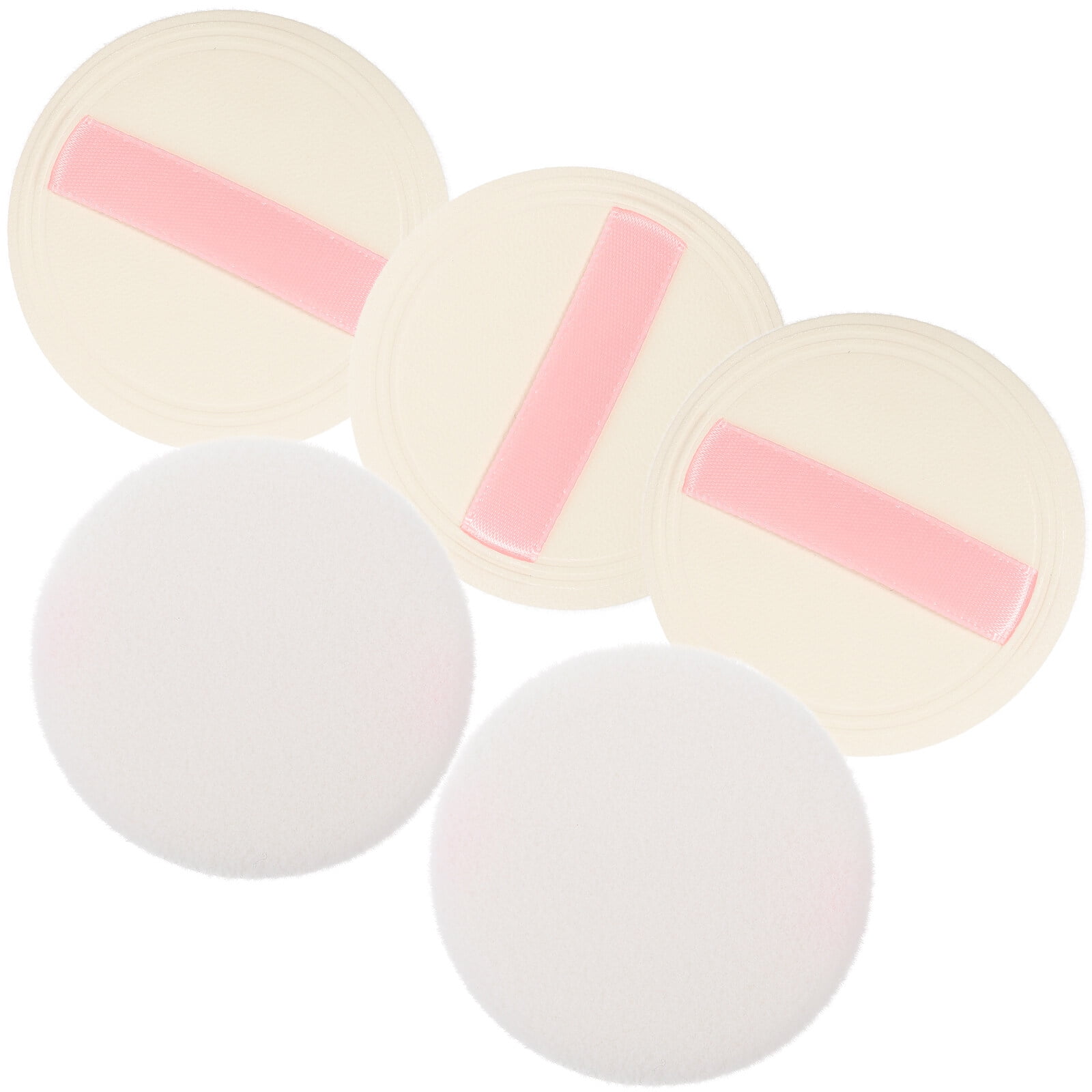 5 Pcs Mini Powder Puff Body Highlighter Puffs Girl Miss - Walmart.com