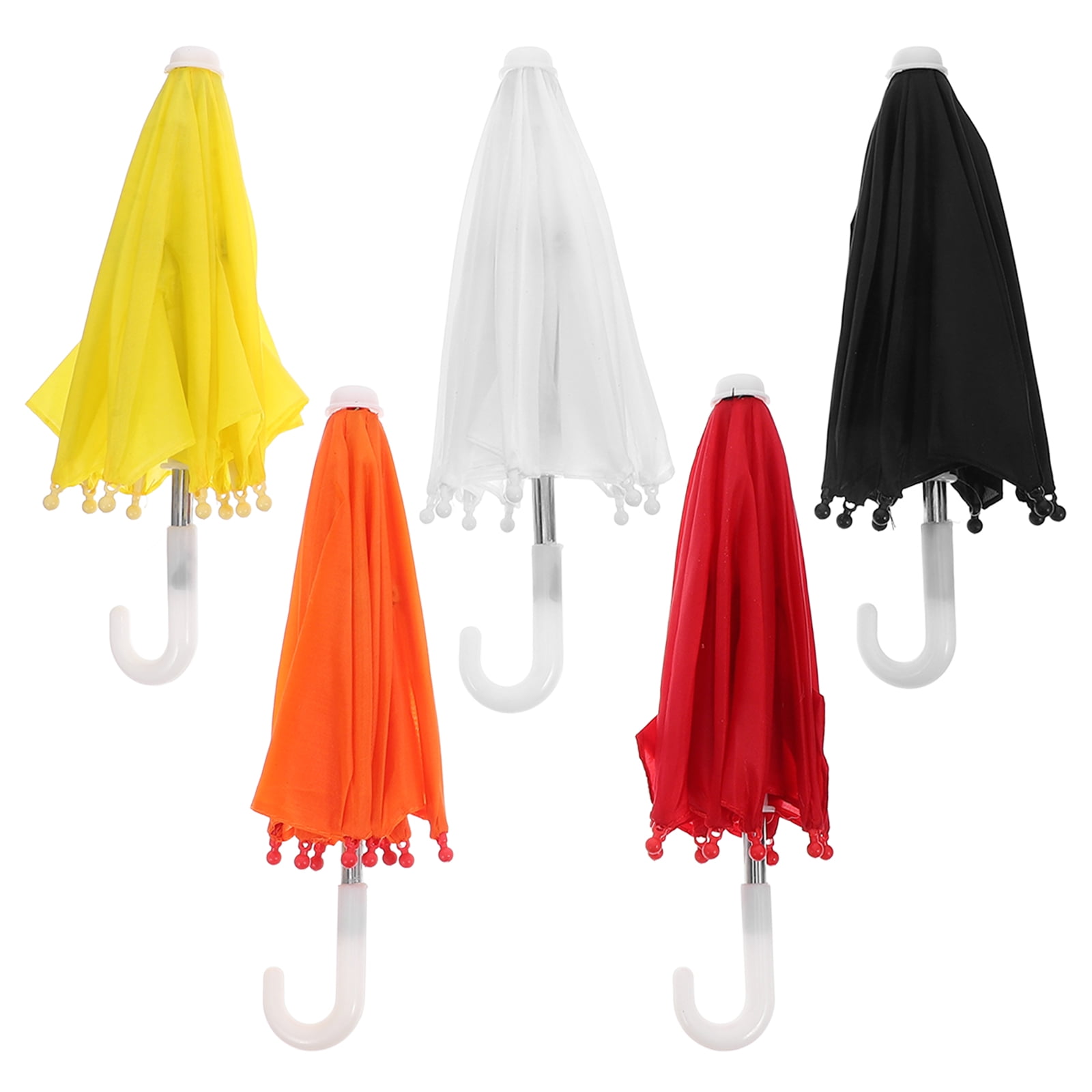 5 Pcs Mini Umbrella Rain Umbrella Umbrellas for Rain Decorative Tiny ...
