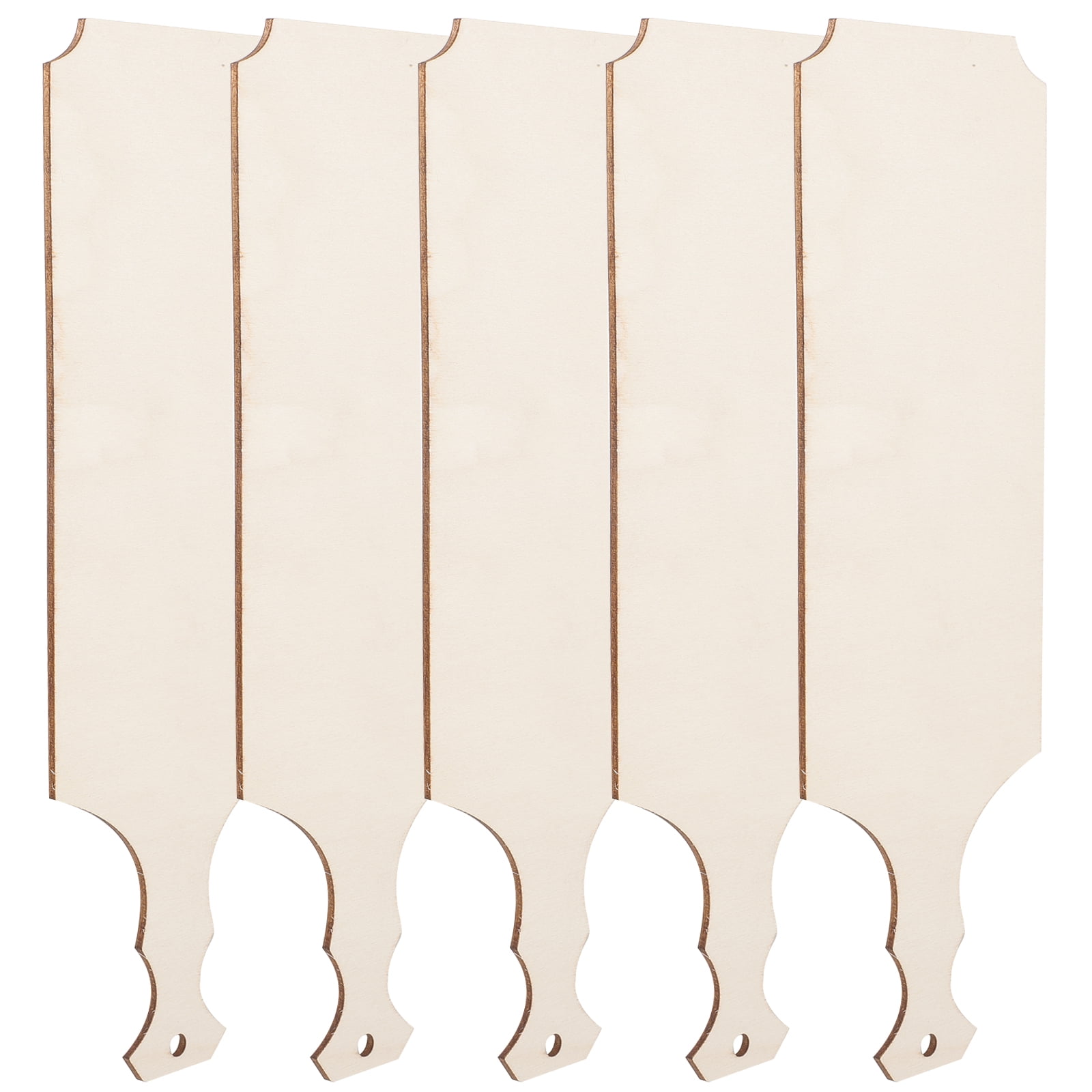 FENGGUIQU Wood Crafts Craft Cutting Board Ivory 5Pcs - Walmart.com