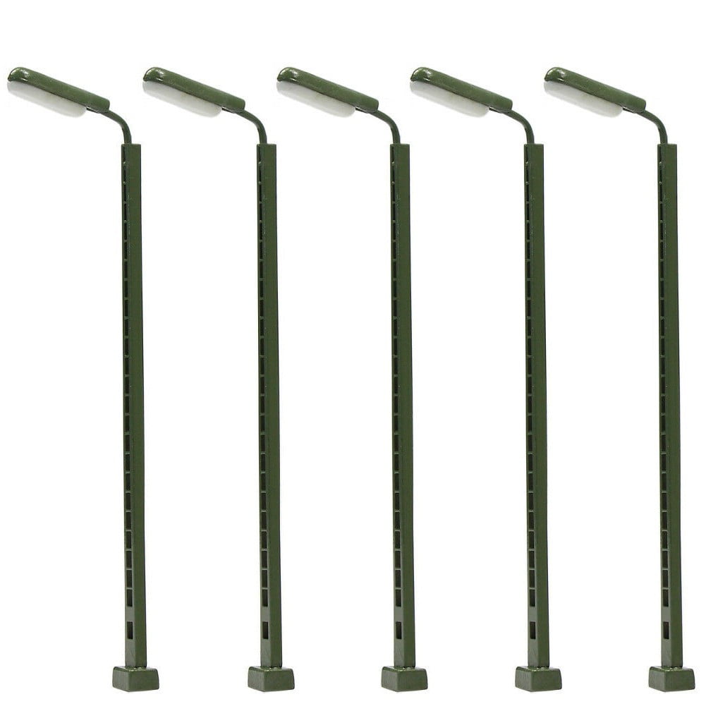 5 Pcs Model Railway Lights Lattice Mast light N Gauge Light Layout ...