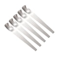 5 Pcs Multifunctional Dessert Spoons and Forks Stainless Steel Unique ...