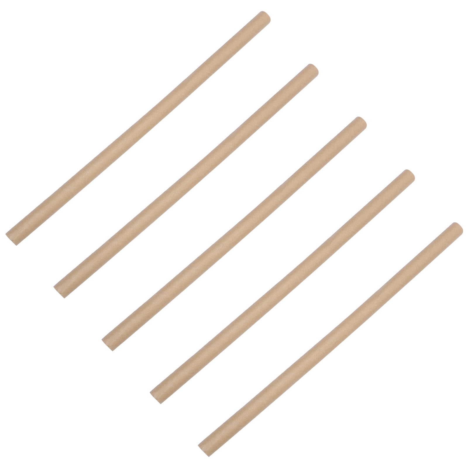 5 Pcs Narrow Cardboard Tubes Thick Carton Packaging Craft Rolls ...