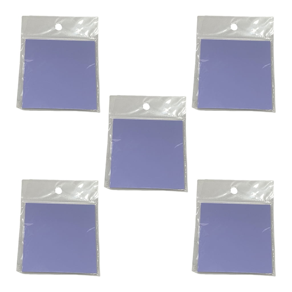 5 Pcs Note Pad Clear Sticking Note Waterproof Memos Pad Macaroon Color ...