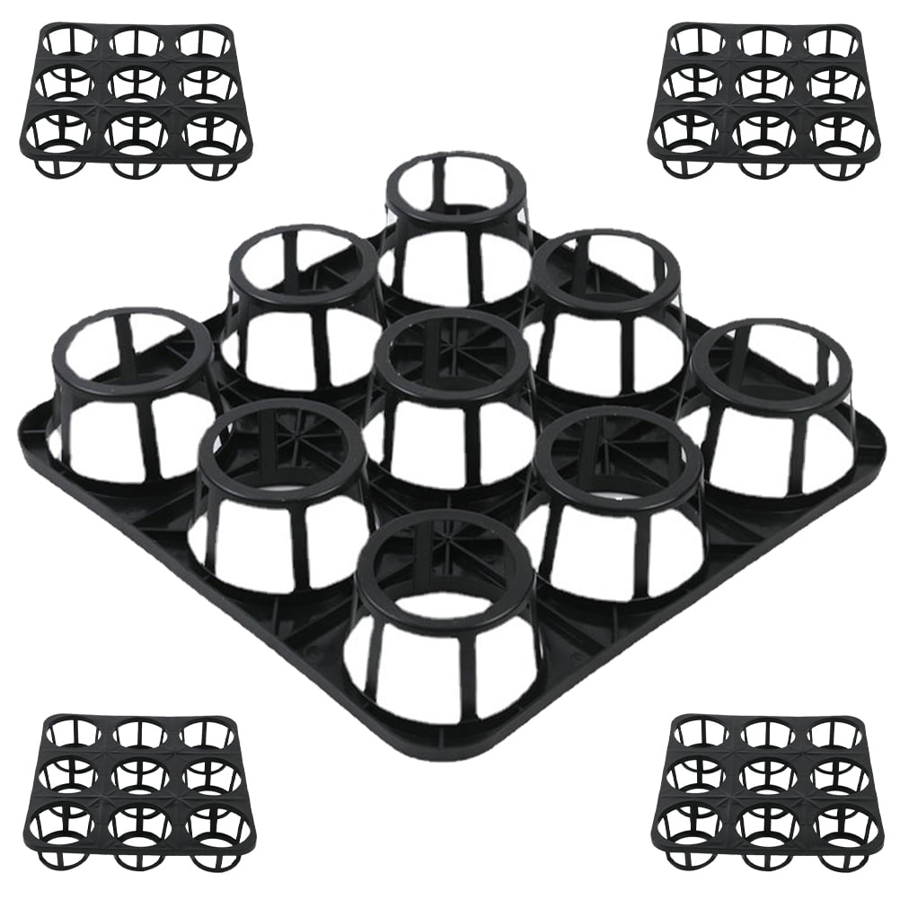 5 Pcs Nursery Pot Carry Trays Holder Flower Bracket - Walmart.com