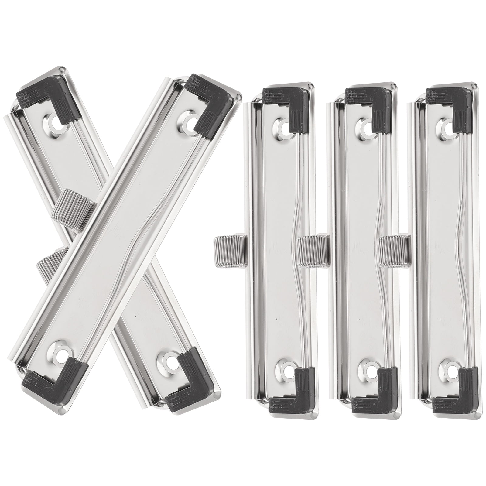 5 Pcs Office Chaiers Office Supplies Stationery Clip Platen Clamp ...