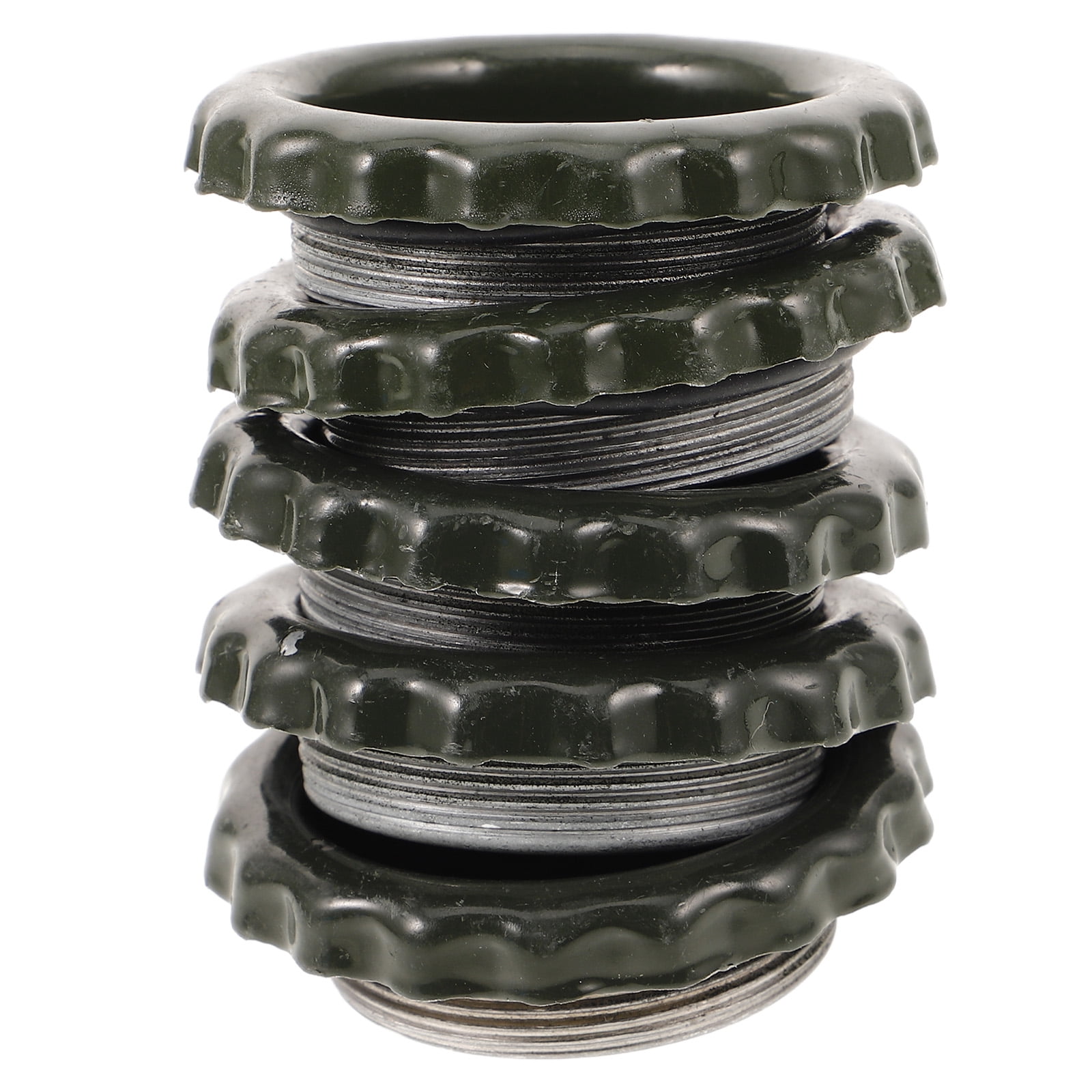 OFFIGAM Green Iron Oil Drum Cover for Cans, Sealing Cap, Leak-Proof ...