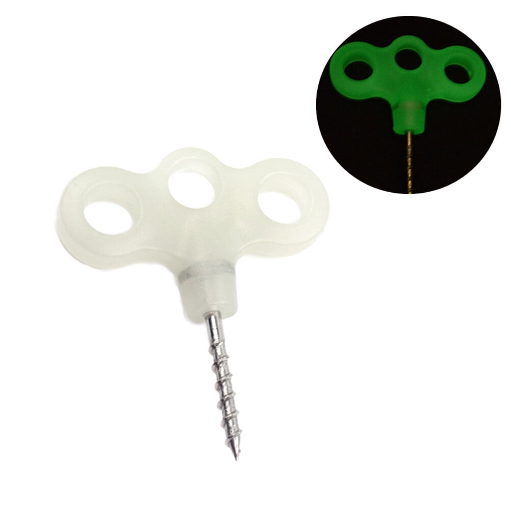 LEORX Tent Peg Set Tent Screw Pegs Stainless Steel 5pcs - Walmart.com