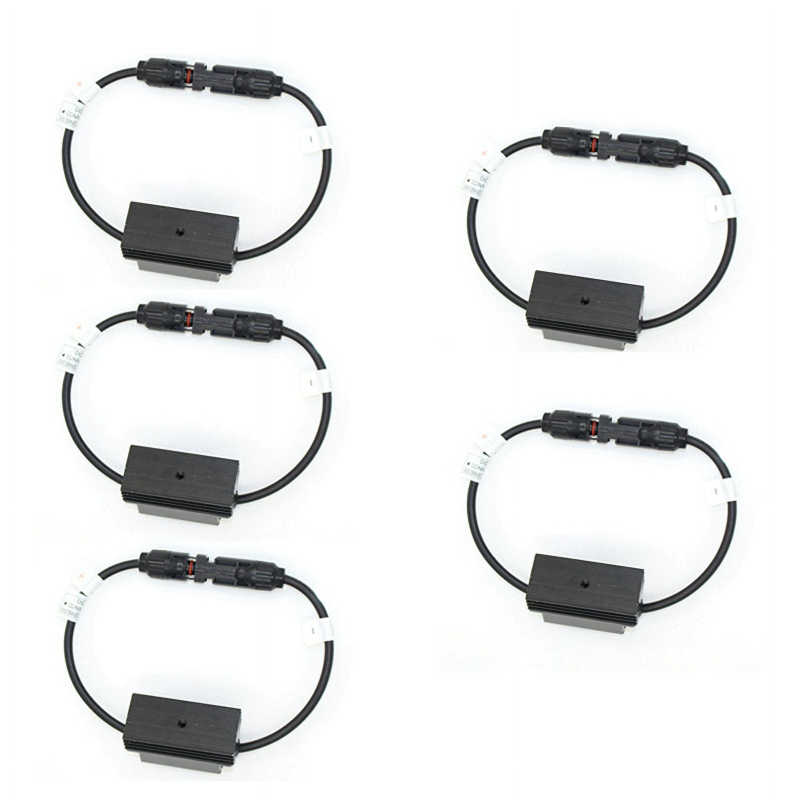 5 Pcs Outdoor Waterproof 55Amp DC 2000V Solar Connector Style Solar ...