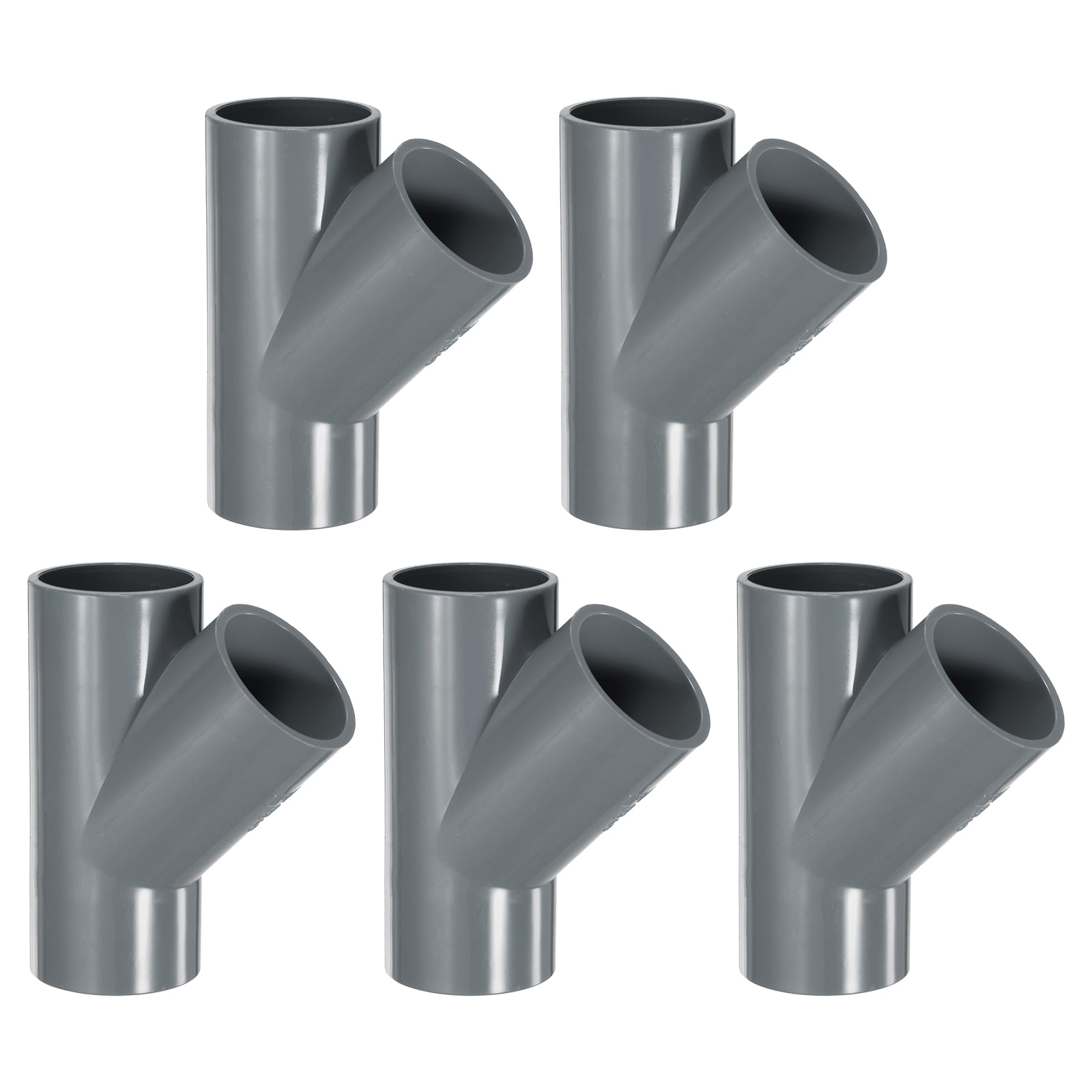 5 Pcs PVC Fitting, 3 Way 45 Degree PVC Fitting 32mm PVC Connectors PVC ...