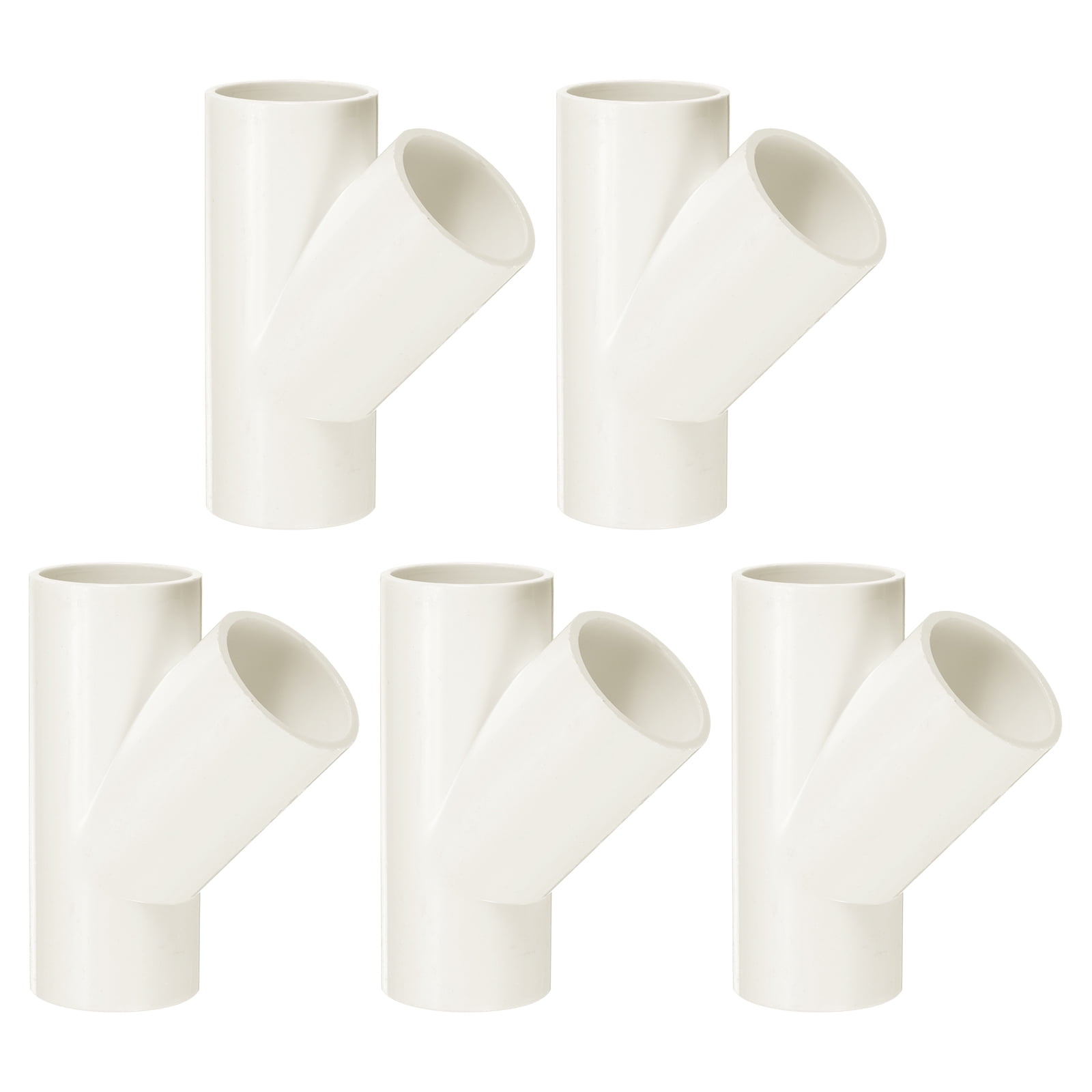 5 Pcs PVC Fitting, 3 Way 45 Degree PVC Fitting 32mm PVC Connectors PVC ...