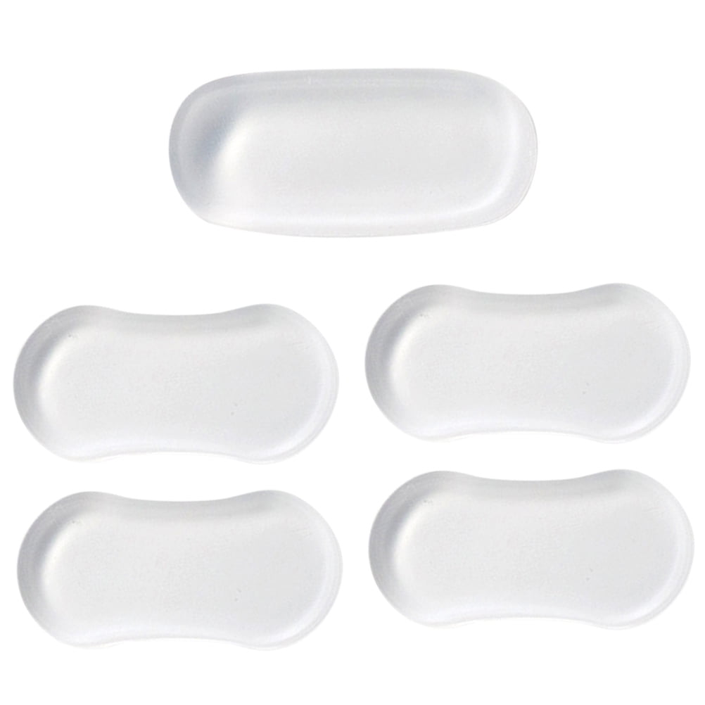 5 Pcs Pads Toilet Lid Anti-Vibration Desk Bumpers Clear Color - Walmart.com