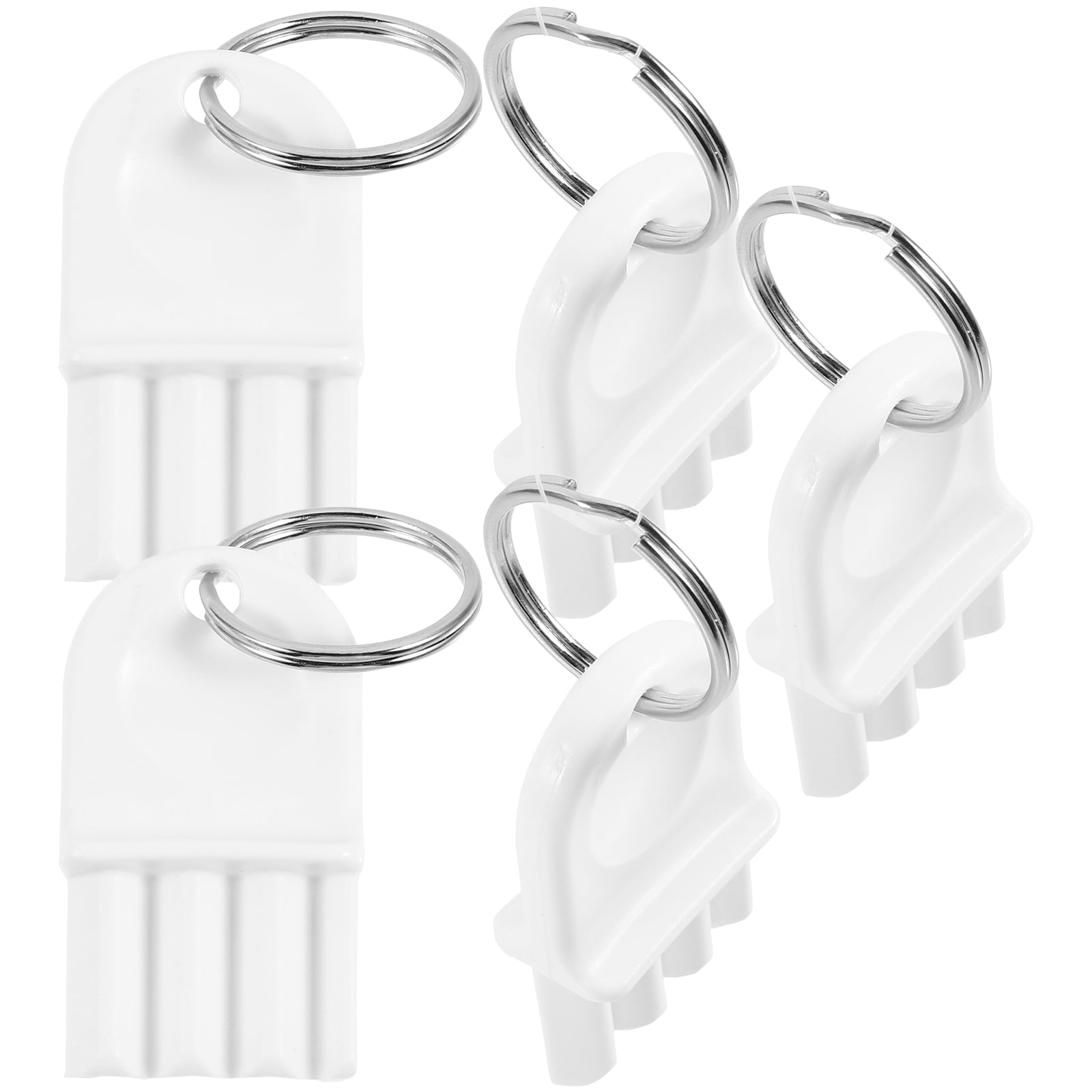 5 Pcs Paper Towel Dispenser Key Universal Toilet Rings Metal 5-pack ...