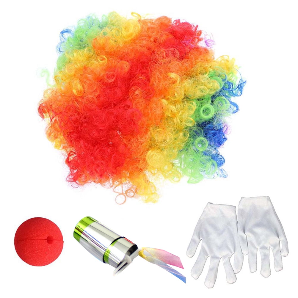 5 Pcs Parade Gloves Clown Props Funny Clown Set Circus Party Supplies ...